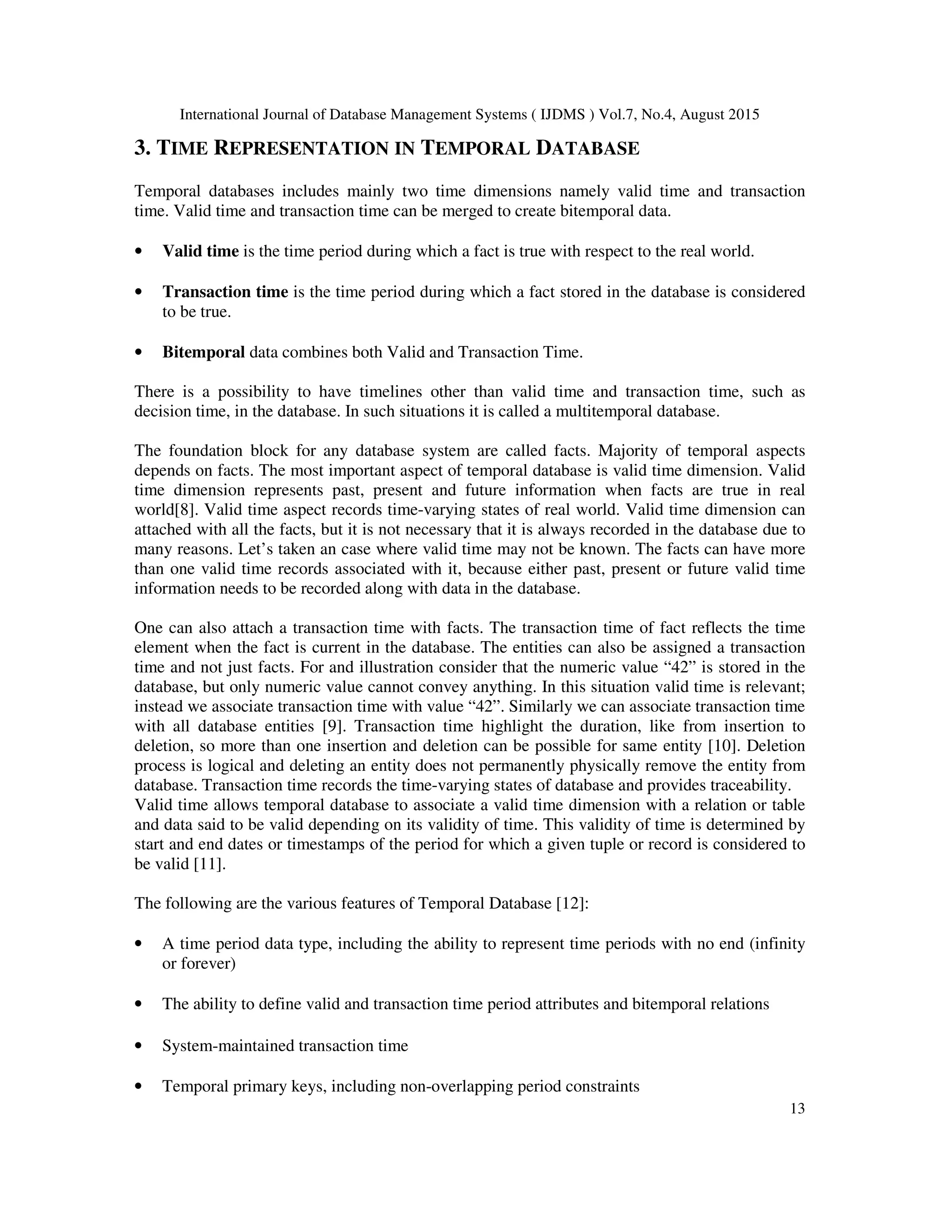 Checking and verifying temporal data | PDF