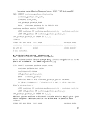 Checking and verifying temporal data | PDF