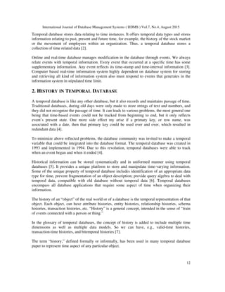 Checking and verifying temporal data | PDF