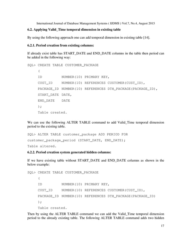 Checking and verifying temporal data | PDF