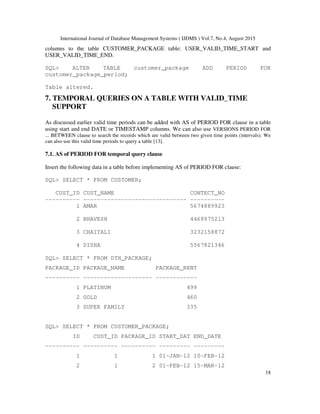 Checking and verifying temporal data | PDF
