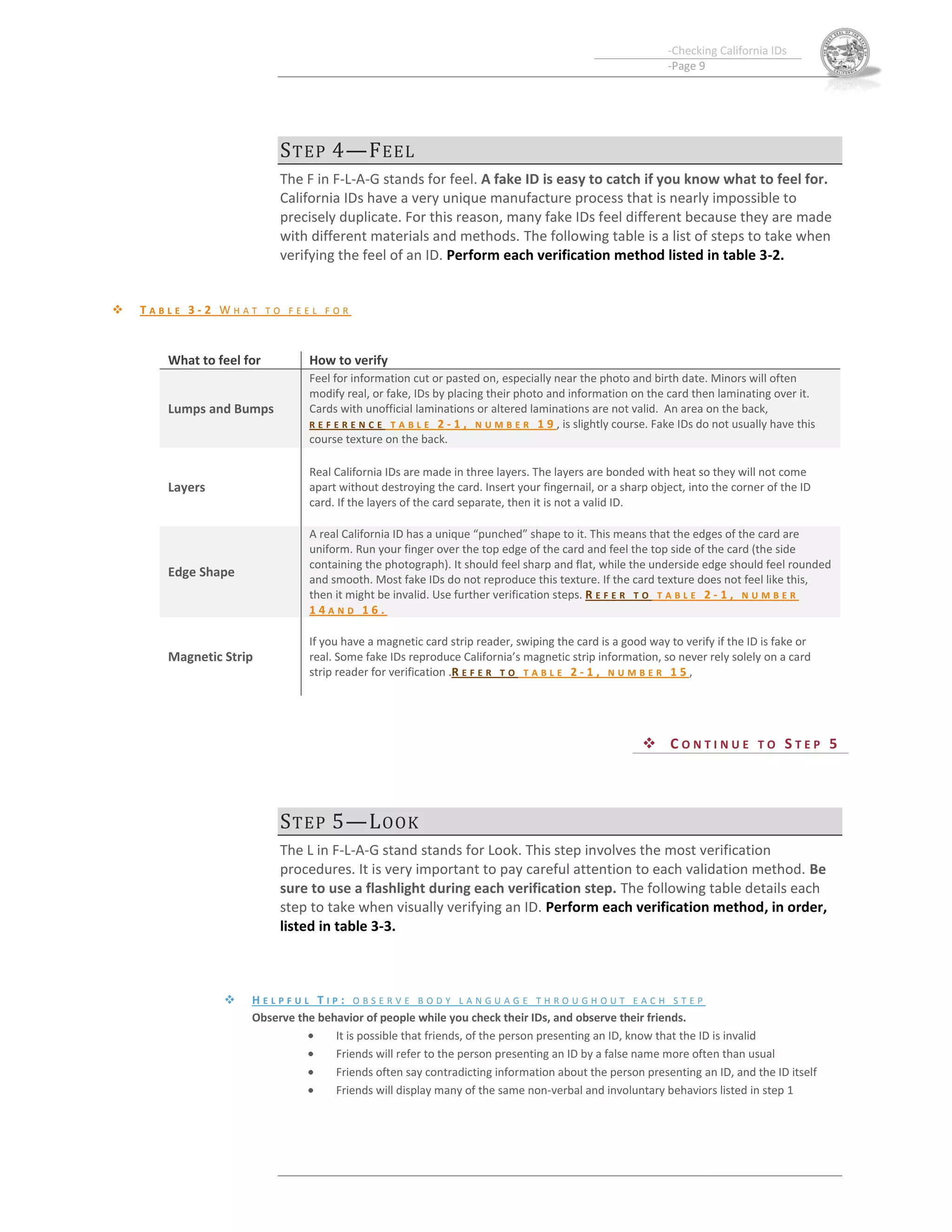 Checking california ids | PDF