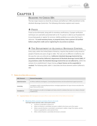 Checking california ids | PDF