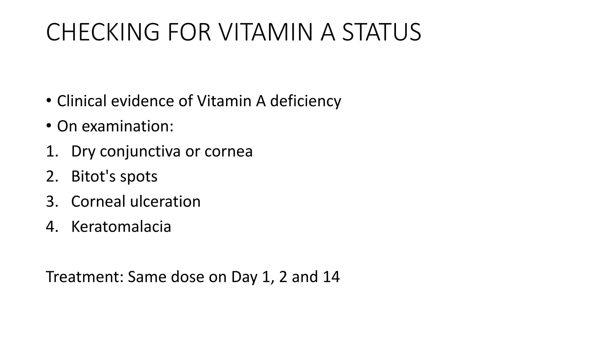 Checking for Immunization, Folic acid and Vitamin A status | PPTX