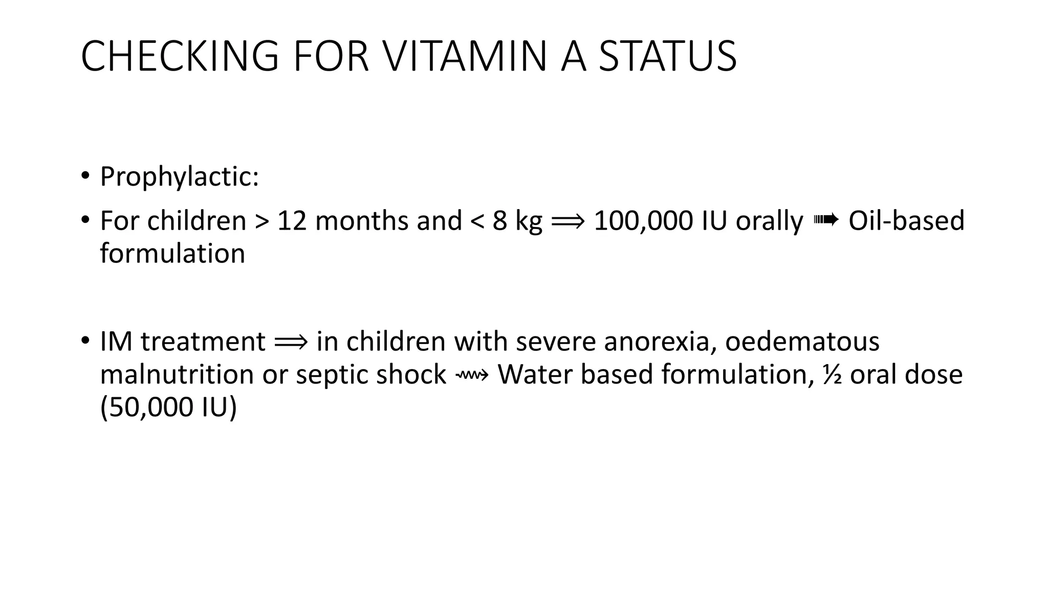 Checking for Immunization, Folic acid and Vitamin A status | PPTX