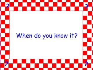 Checking for understanding | PPT