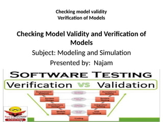 Checking Model Validity and Verification.pptx