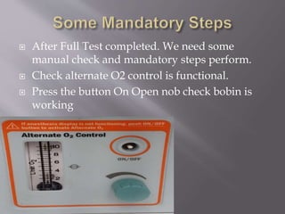 Checking of anaesthesia machine | PPTX