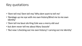 Checking Out Me History | PPT