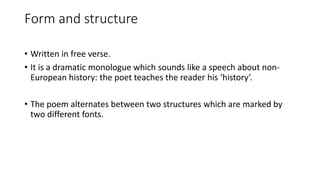 Checking Out Me History | PPT