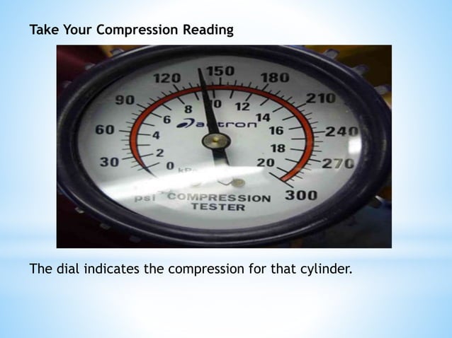 Checking piston valve clearance | PPTX