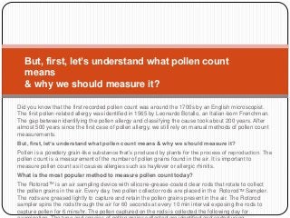 Checking Pollen Count Today? Here’s Everything to Know About Pollen ...