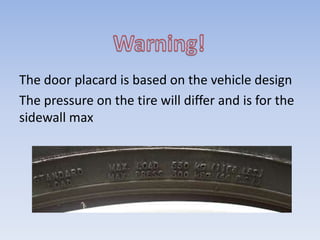 Checking tire pressure | PPTX