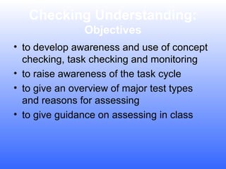 Checking understanding | PPT