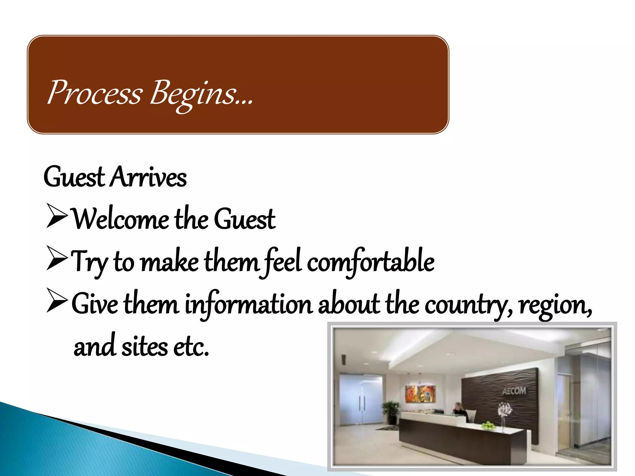 Check in process In hotel | PPTX
