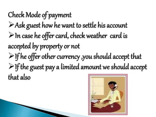 Check in process In hotel | PPTX