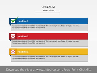 Checklist | PDF