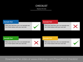 Checklist | PDF
