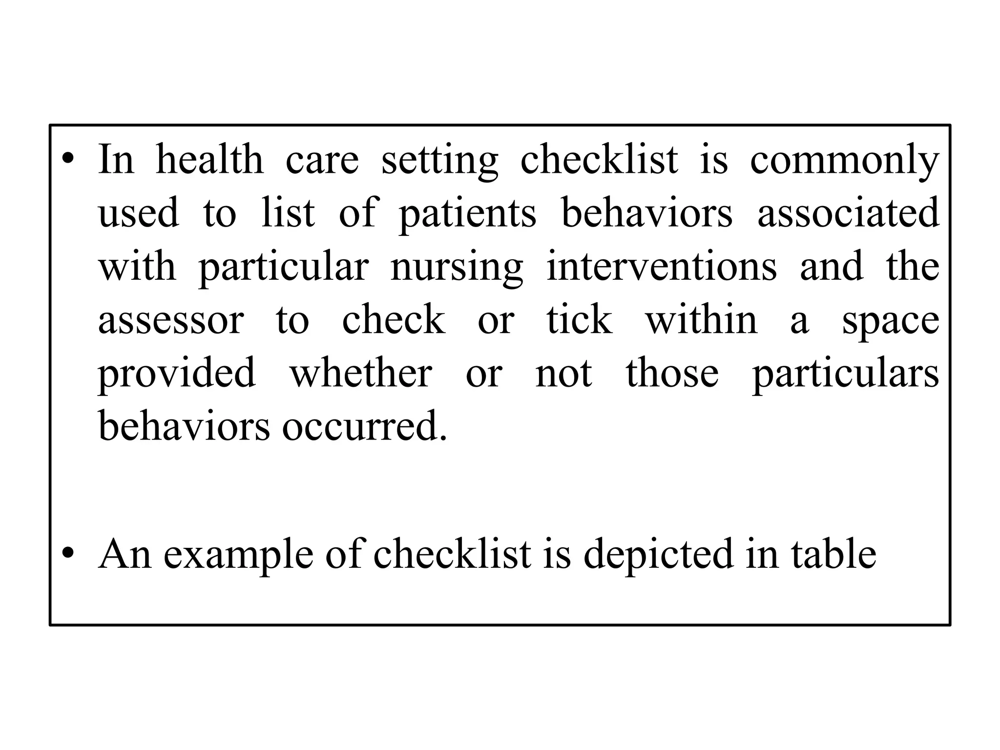 Checklist ON RESEARCH | PPTX