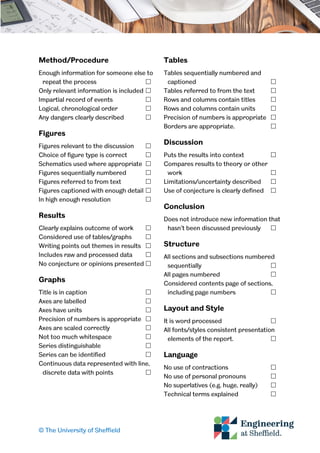 Checklist | PDF