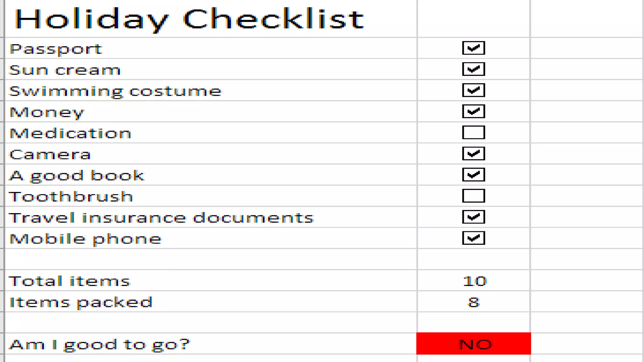 CHECKLIST | PPTX