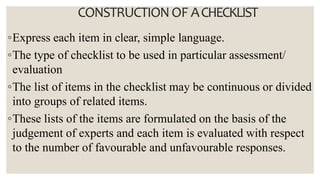 CHECKLIST | PPTX