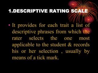 Power point presentation on CHECKLIST.ppt | Educational Assessment ...