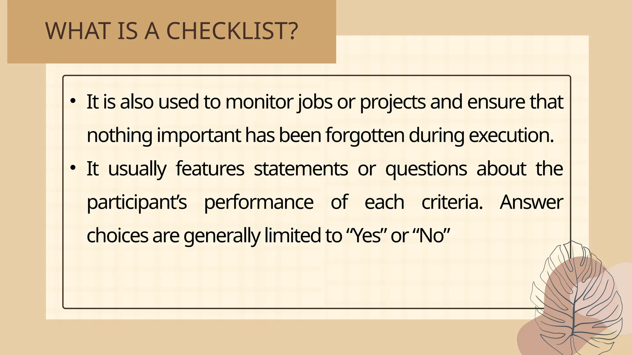 Checklist technology for teaching .pptx