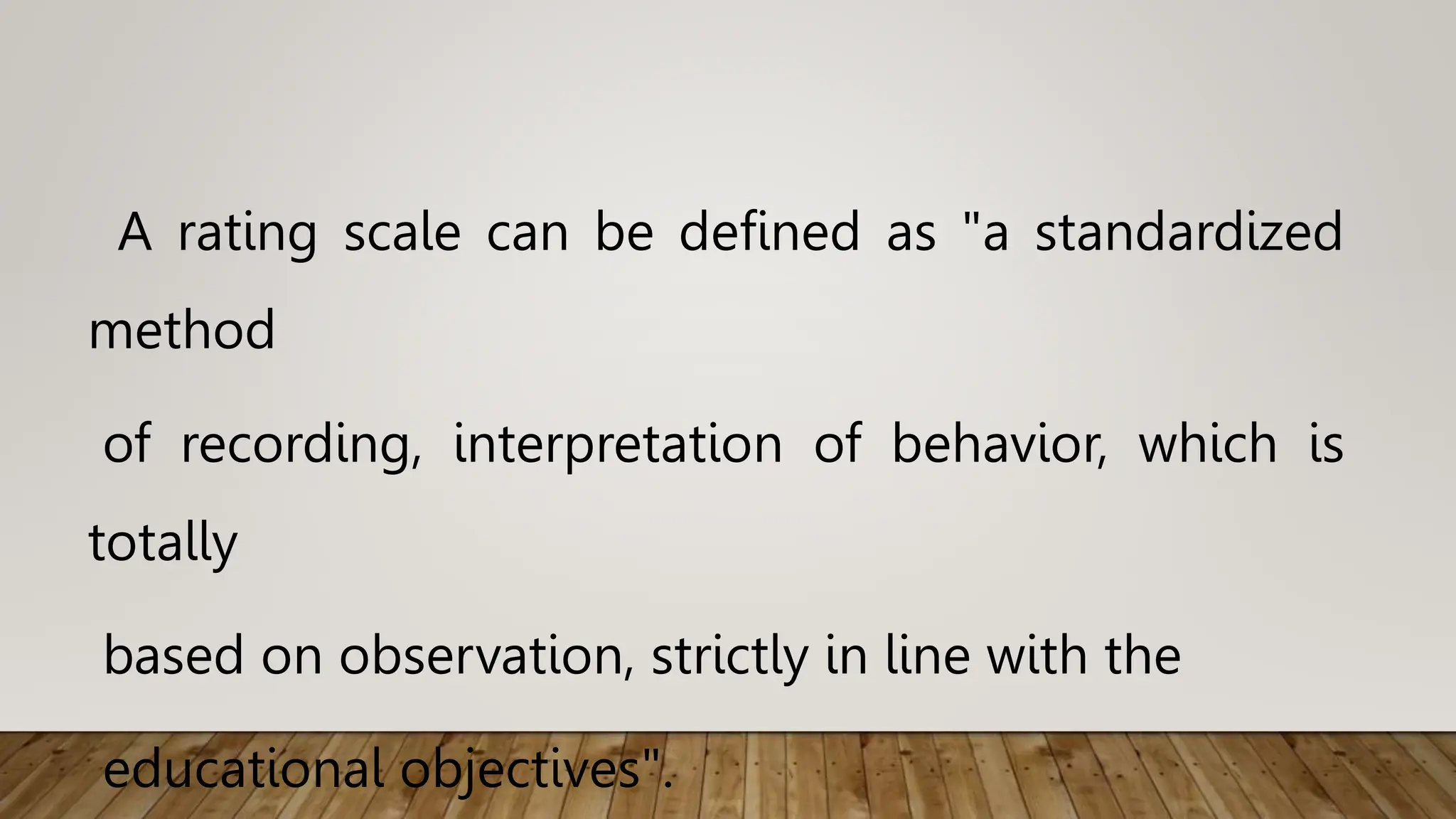 CHECKLIST-AND-RATING-SCALES ppt for college | PPTX