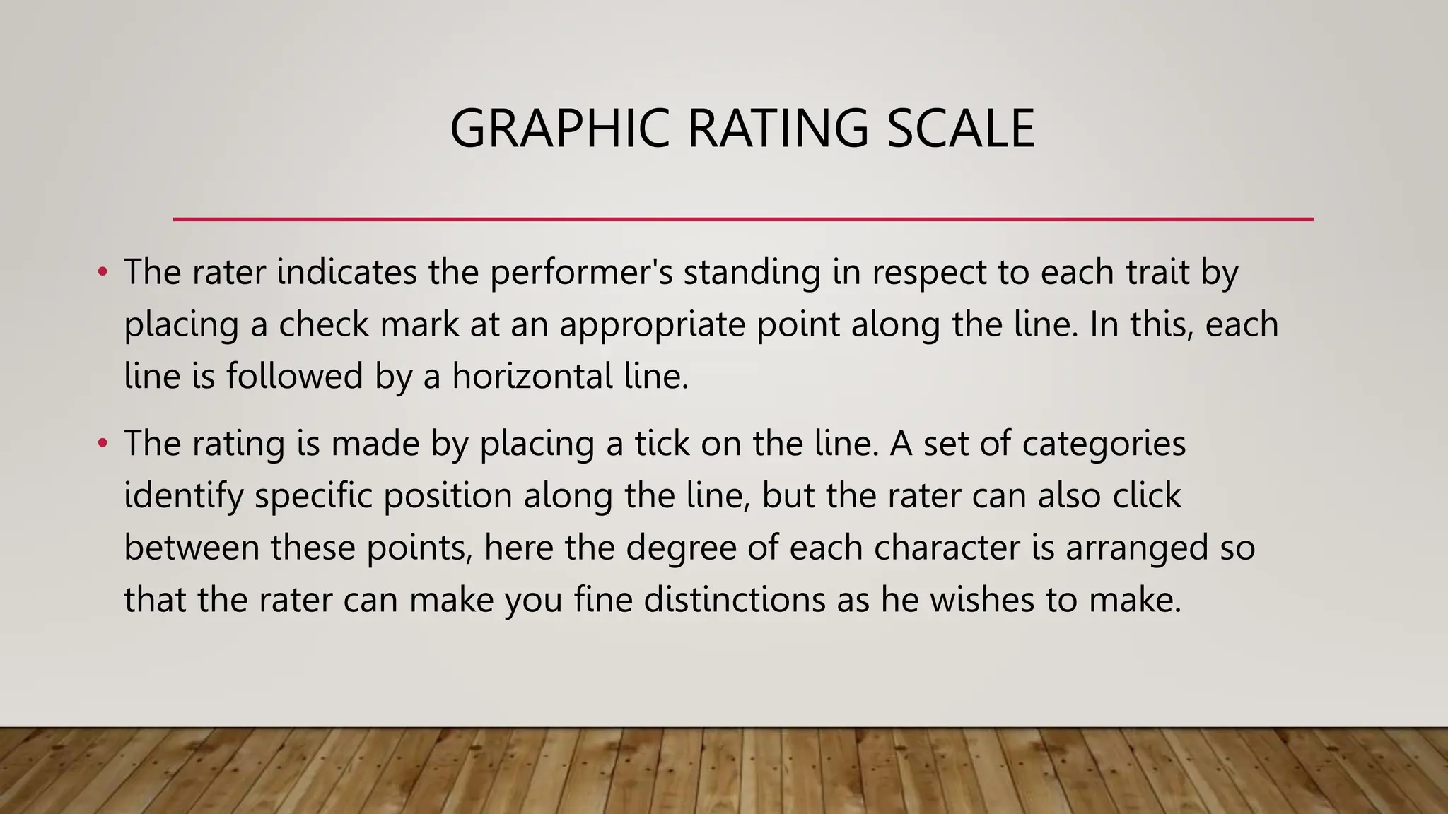 CHECKLIST-AND-RATING-SCALES ppt for college | PPTX