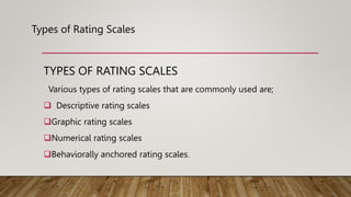 CHECKLIST-AND-RATING-SCALES ppt for college | PPTX
