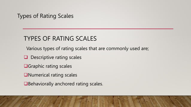 CHECKLIST-AND-RATING-SCALES ppt for college | PPTX