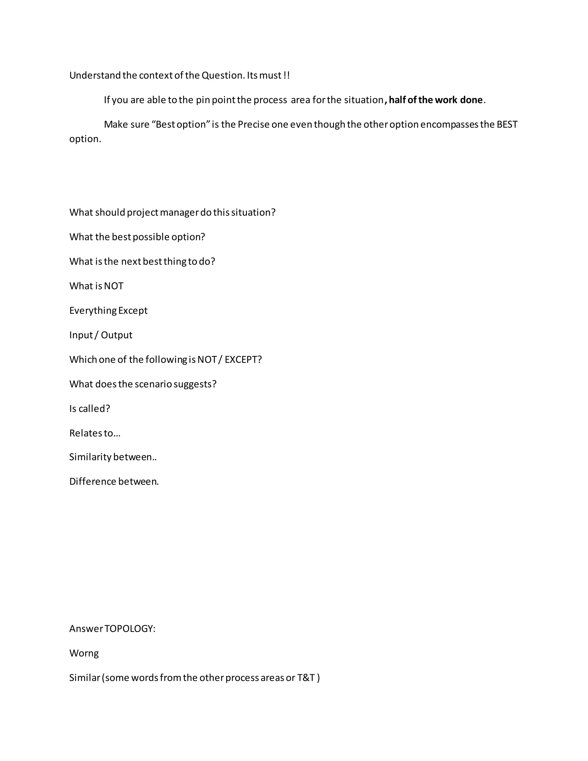 PMP - What PMP expects you to prepare... | PDF PMP - What PMP expects you to prepare... | PDF