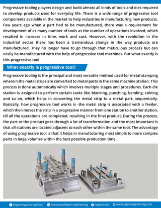 Checklist to Identify the Best Progressive Tool Manufacturer for your ...