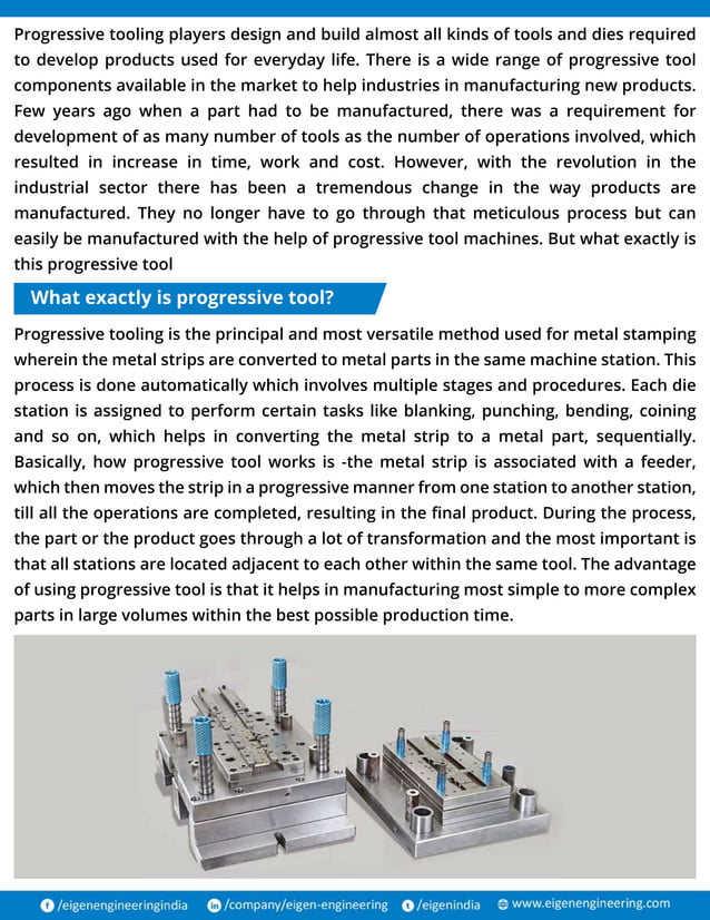 Checklist to Identify the Best Progressive Tool Manufacturer for your ...