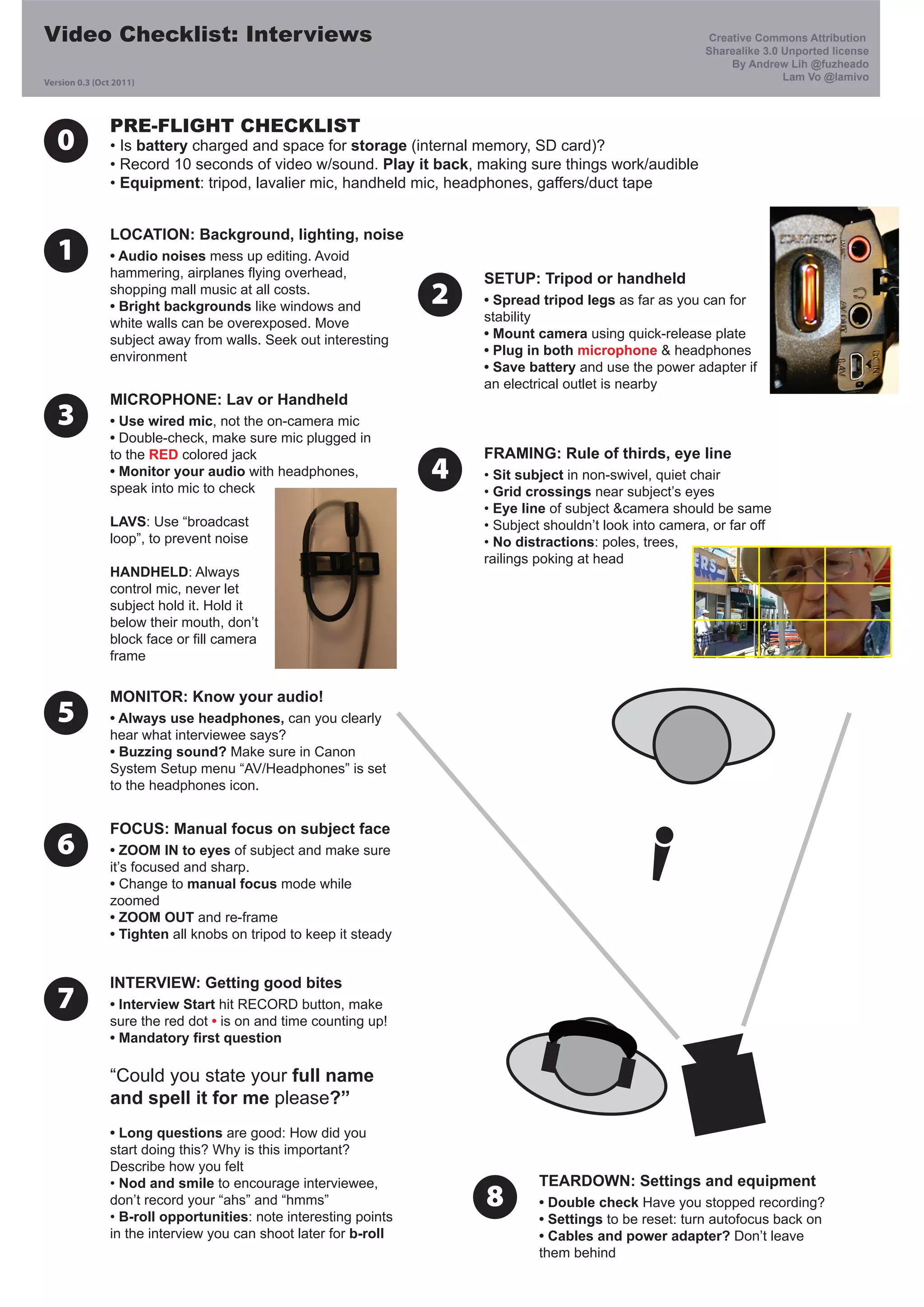 Checklist: Video interviews | PDF