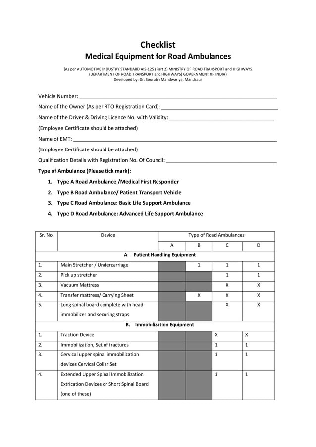 Ambulance Checklist.pdf
