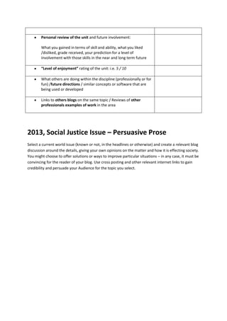 Checklist 12 ict | DOCX | Educational Assessment | Education