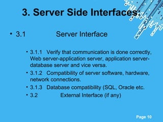 TESTING Checklist | PPT