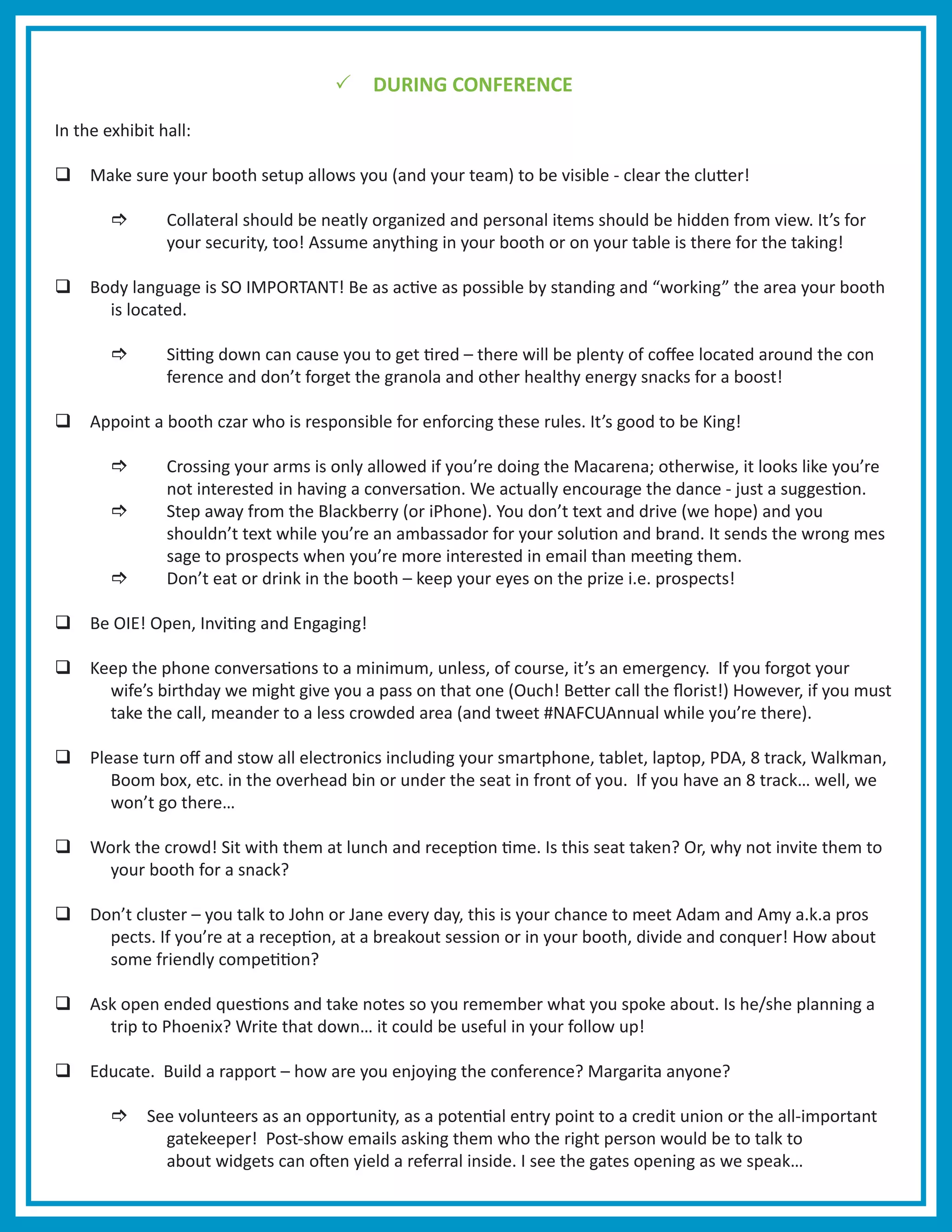 Preferred Partner Checklist For Success | PDF