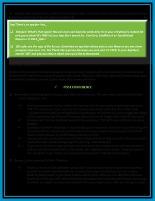 Preferred Partner Checklist For Success | PDF | Email | Internet