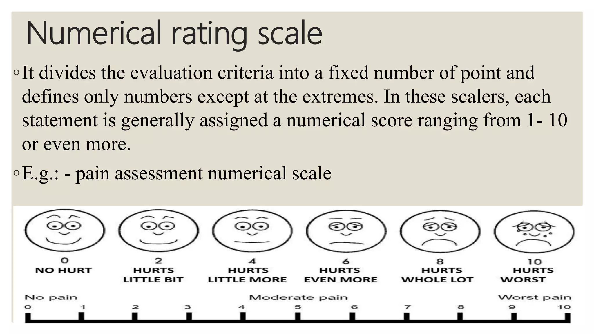 Checklist and rating scale | PPTX