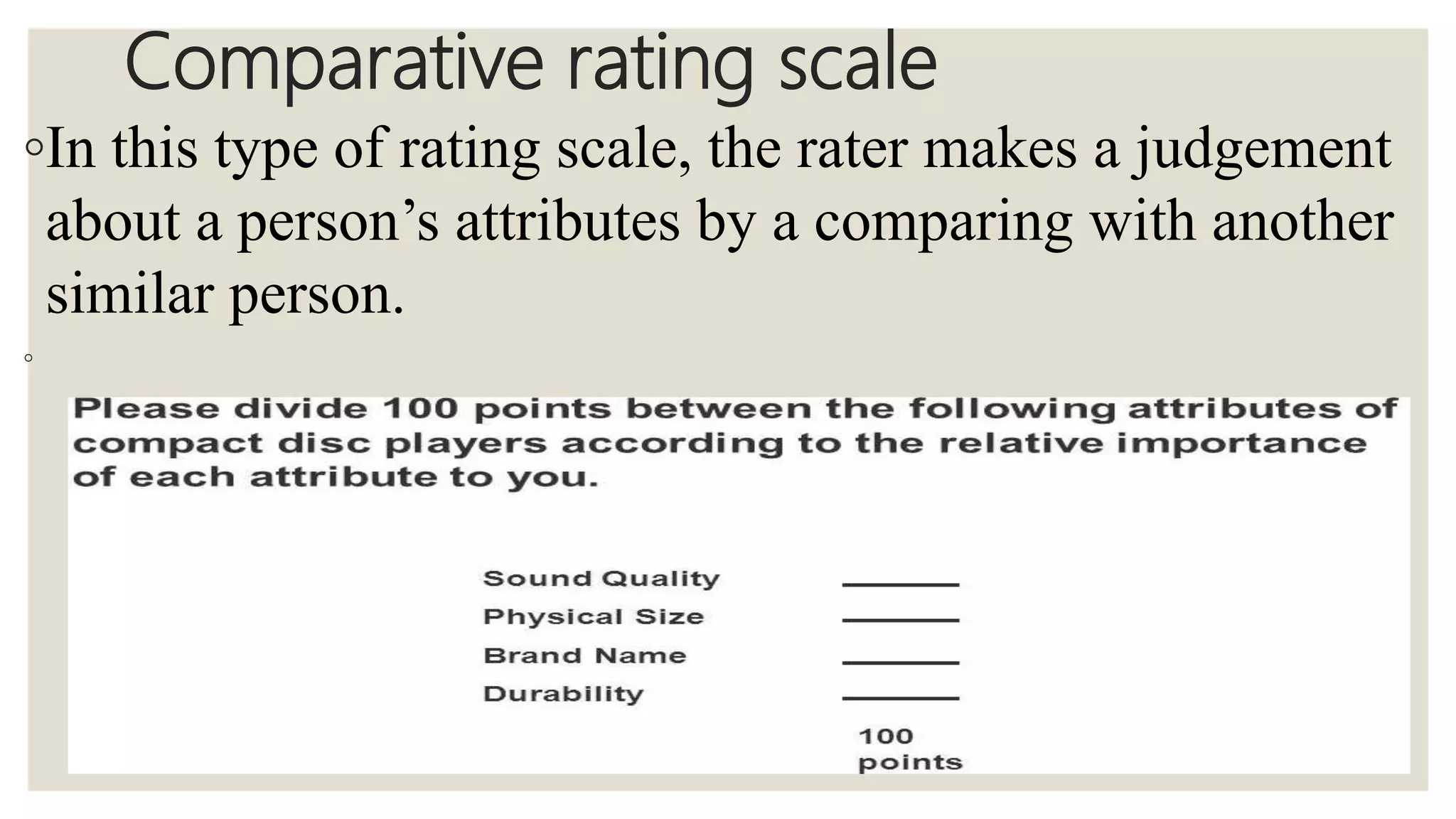Checklist and rating scale | PPTX