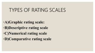 Checklist and rating scale | PPTX