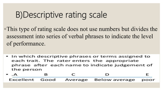 Checklist and rating scale | PPTX