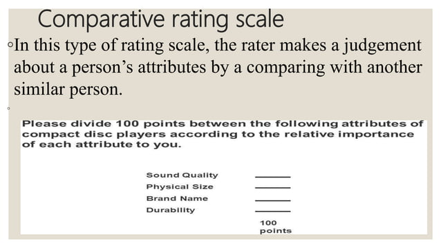 Checklist and rating scale | PPT