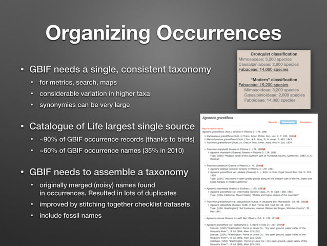 GBIF ChecklistBank and Backbone building | PDF | Biological Sciences | Science