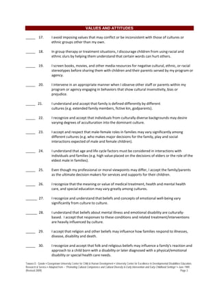 Checklist CSHN | PDF