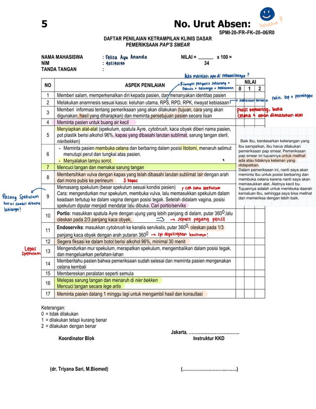 Checklist Day 5 (ANC, Papsmear, IVA, Partus, Resusitasi).pdf