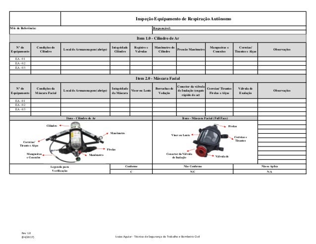 Check List Equipamento Autonômo